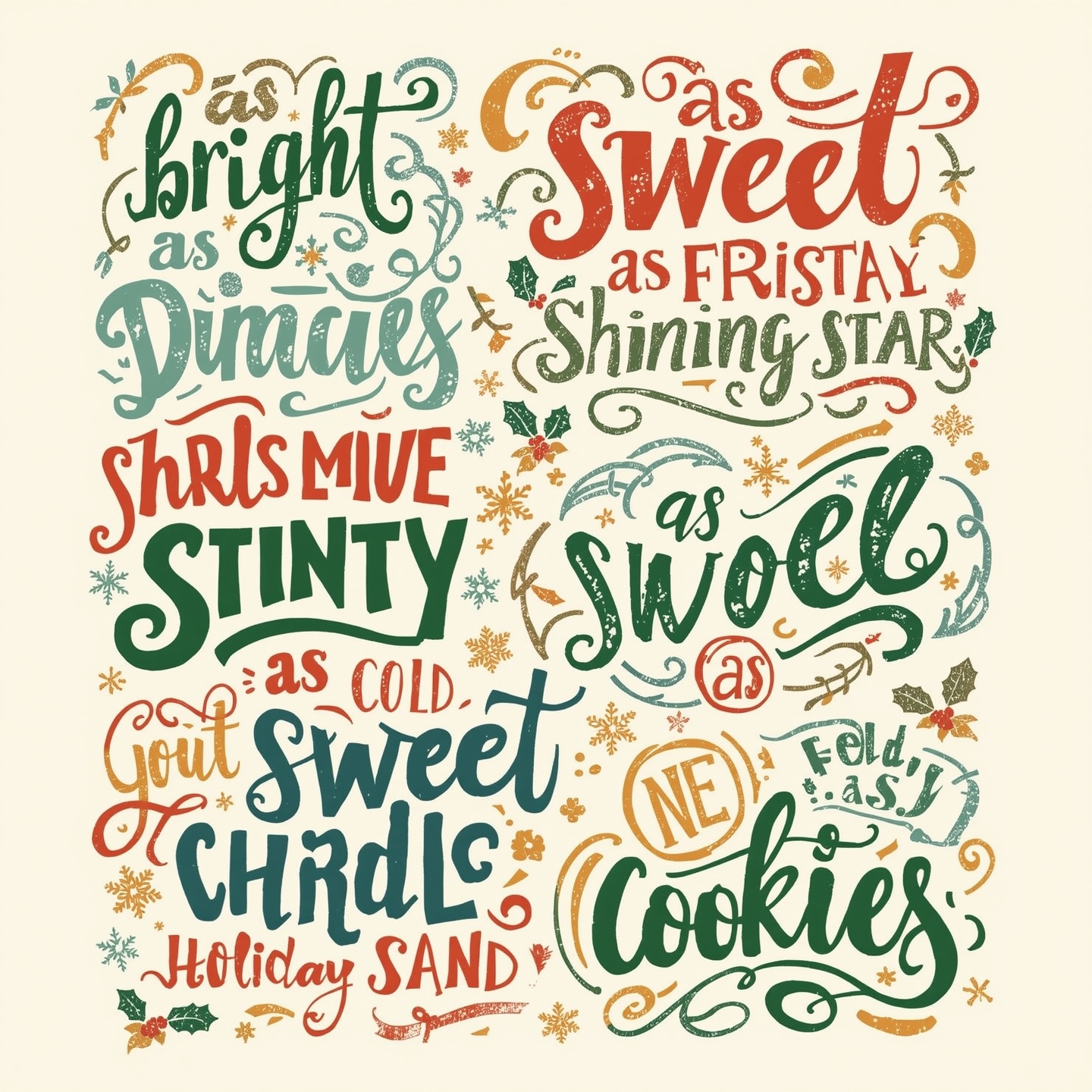 25 Similes For Christmas